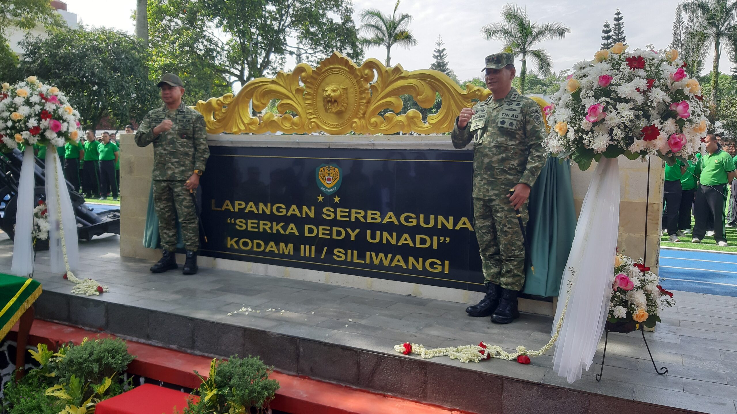 Panglima TNI Resmikan Lapangan Serba Guna “Serka Dedi Unadi” di Kodam ...